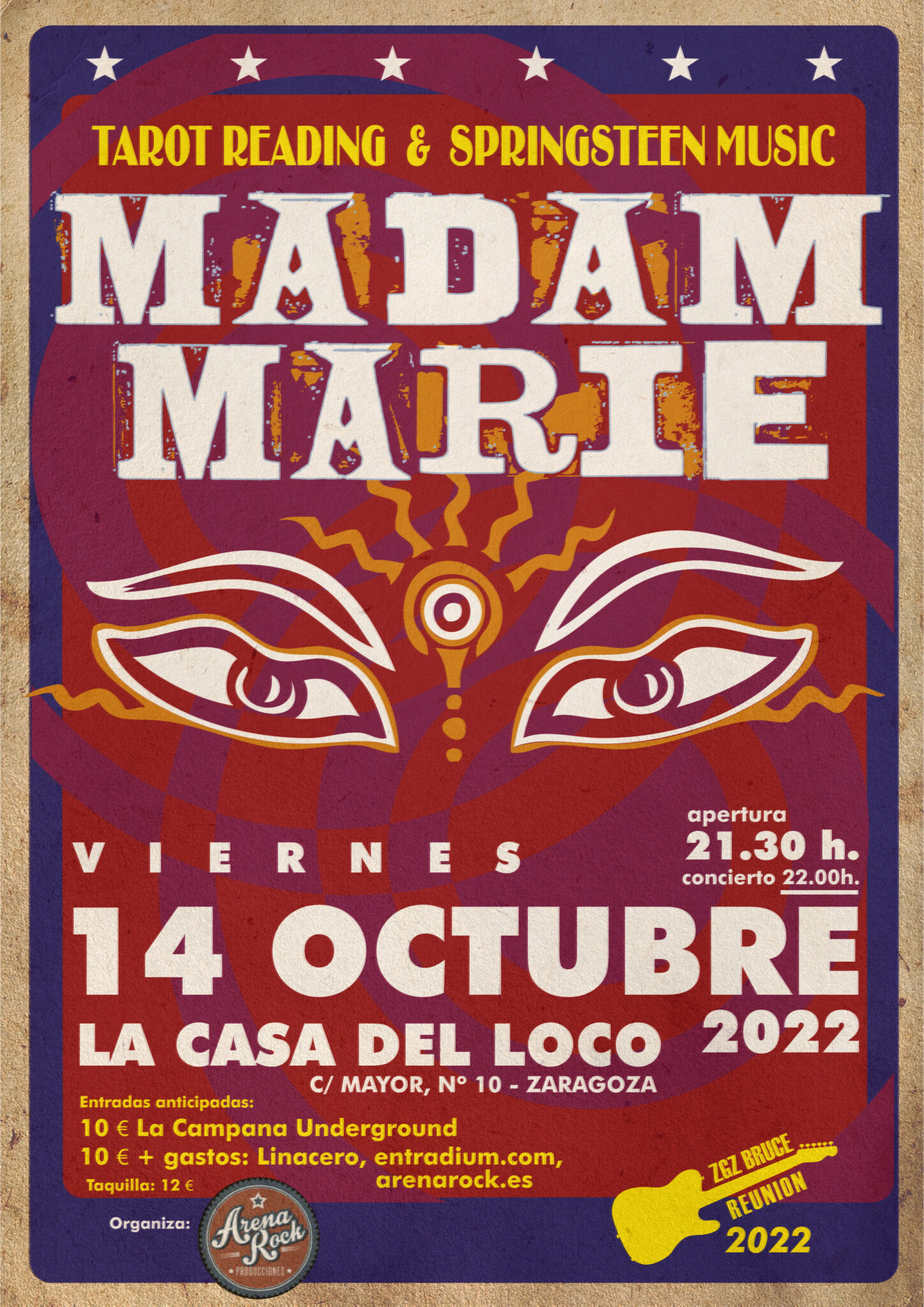 Madam Marie | Arena Rock Producciones
